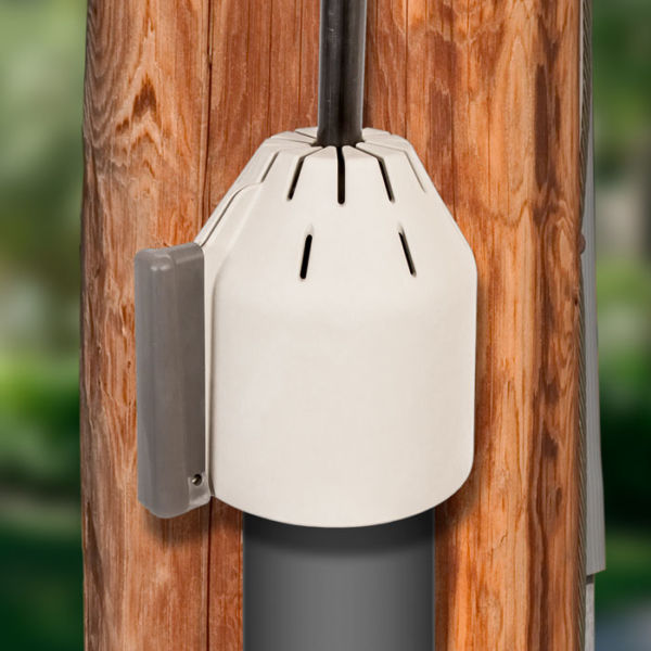 Conduit Riser Cover | Avian Wildlife Protection | Rauckman Utility Products